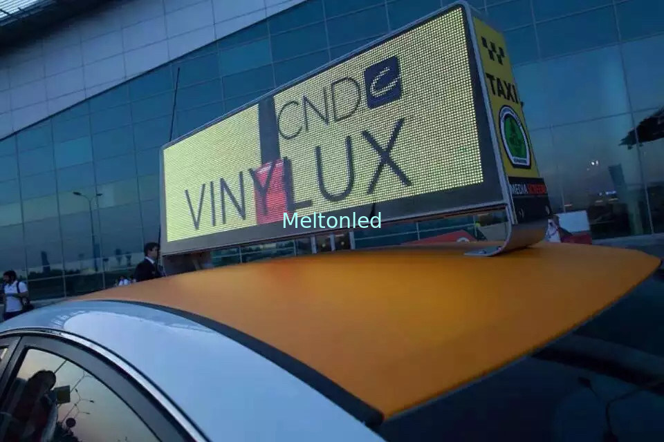 RGB p5mm taxi cab roof signs , 1/8 scanning taxi top advertising signs ...