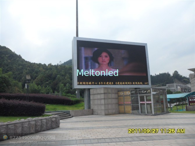 10mm Large Led Digital Billboards Advertising , Full Color Led Signs ...