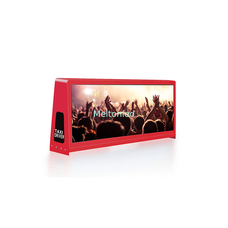 P5 Full Color Video Taxi LED Display , 1/8 Scan Truck Mobile LED ...