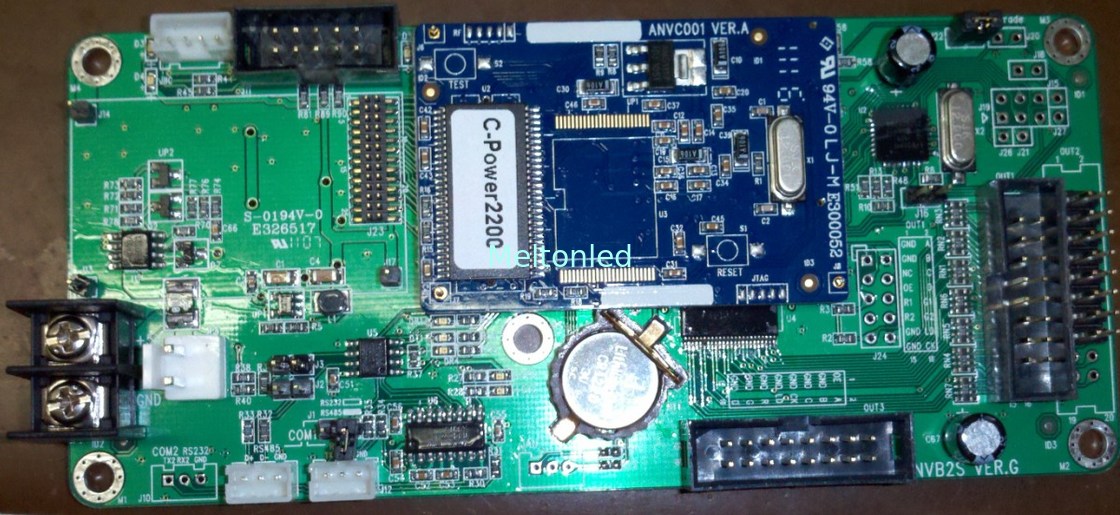 Single , Tri Color Electronic RGB Led Control Card For Scrolling LED Sign